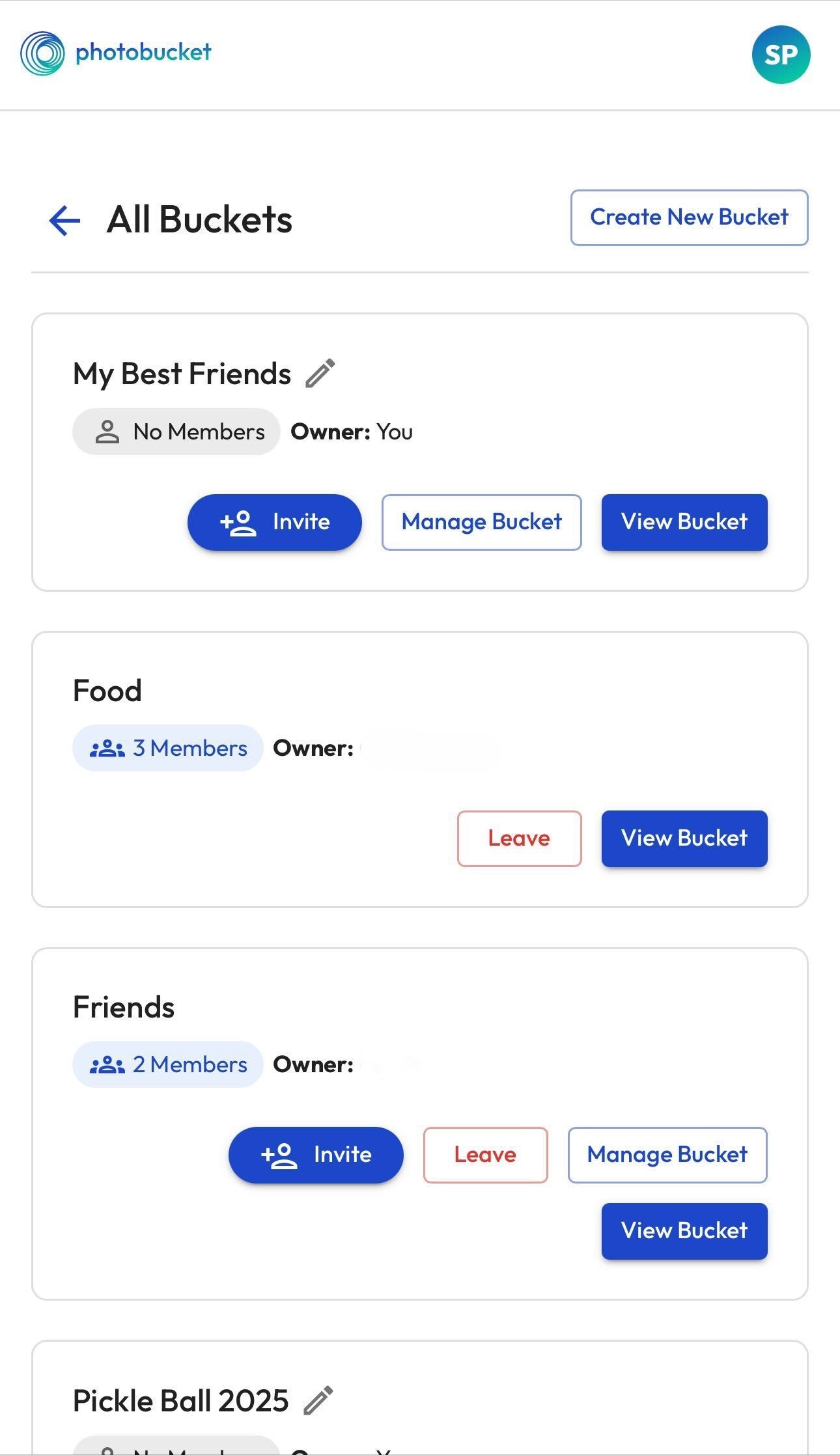 How to create a Group Bucket – Photobucket Support